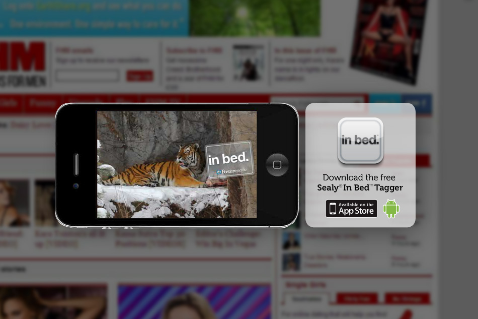 In Bed App - HoneyWired™